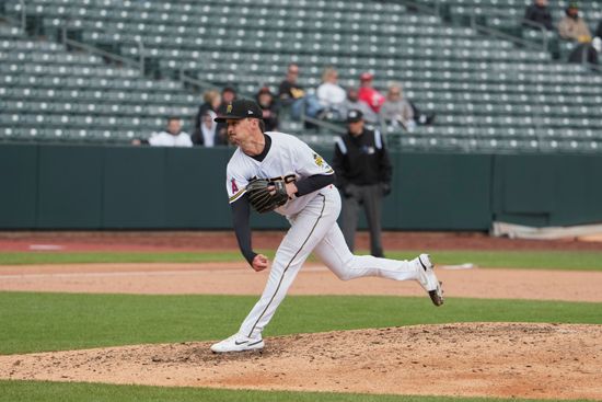 Salt Lake Pitcher Austin Warren 1 Editorial Stock Photo - Stock Image ...