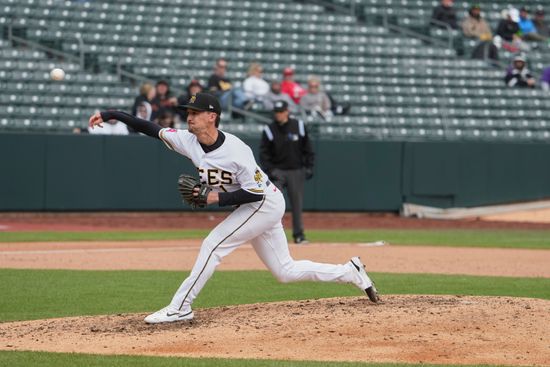 Salt Lake Pitcher Austin Warren 1 Editorial Stock Photo - Stock Image ...