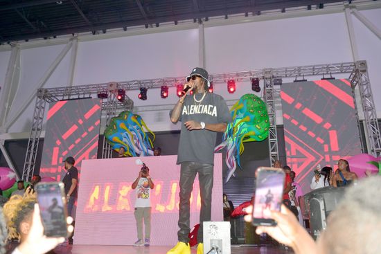 Jamaican Dancehall Reggae Artist Alkaline Performs Editorial Stock ...