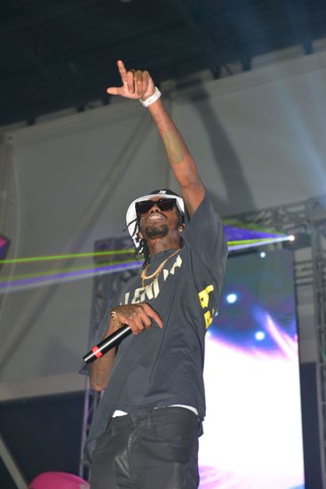 Jamaican Dancehall Reggae Artist Alkaline Performs Editorial Stock ...