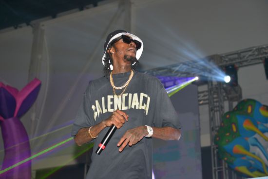 Jamaican Dancehall Reggae Artist Alkaline Performs Editorial Stock ...