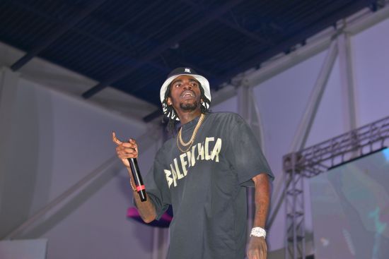 Jamaican Dancehall Reggae Artist Alkaline Performs Editorial Stock ...