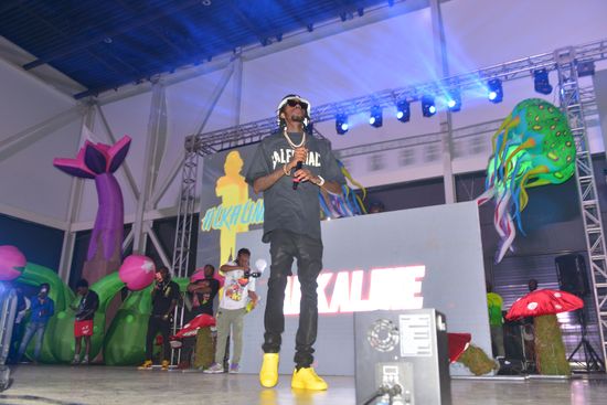 Jamaican Dancehall Reggae Artist Alkaline Performs Editorial Stock ...
