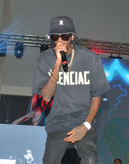 Jamaican Dancehall Reggae Artist Alkaline Performs Editorial Stock ...