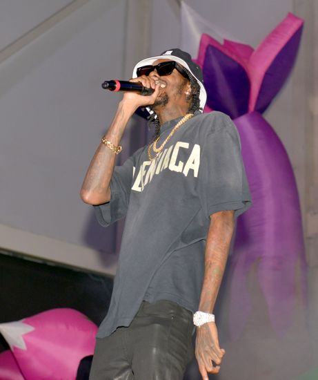 Jamaican Dancehall Reggae Artist Alkaline Performs Editorial Stock ...
