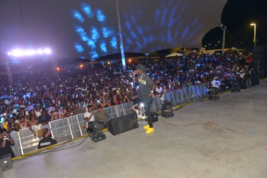 Jamaican Dancehall Reggae Artist Alkaline Performs Editorial Stock ...