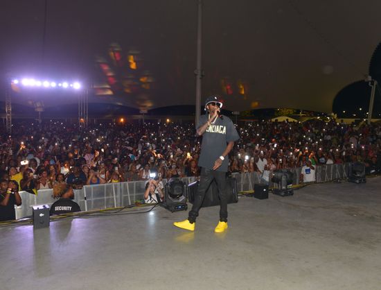 Jamaican Dancehall Reggae Artist Alkaline Performs Editorial Stock ...