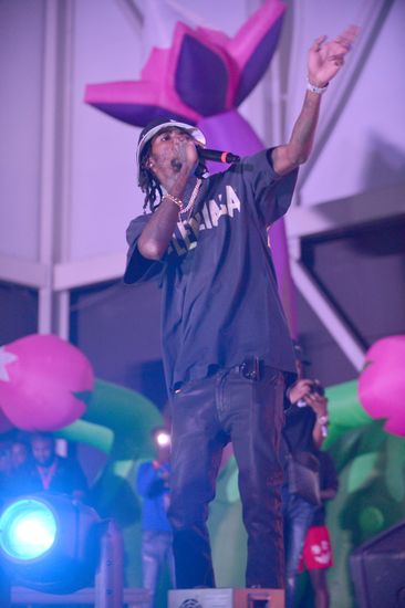 Jamaican Dancehall Reggae Artist Alkaline Performs Editorial Stock ...