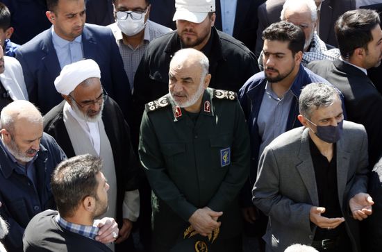 Head Irans Revolutionary Guard Corps Irgc Editorial Stock Photo - Stock ...