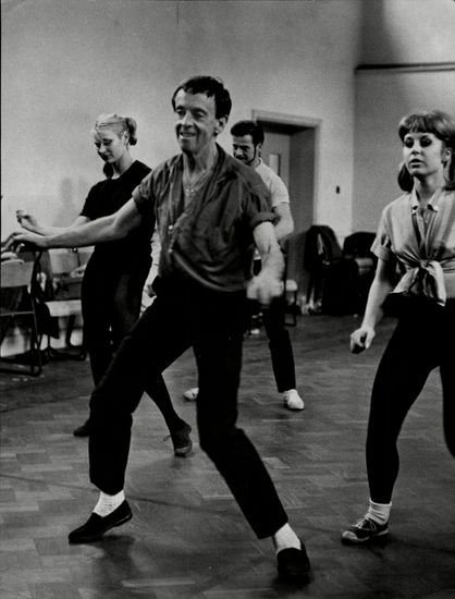 Robert Helpmann Dance Instructor Doing Twist Editorial Stock Photo ...