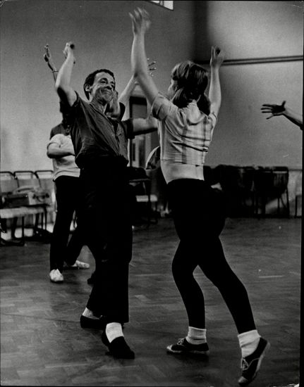 Robert Helpmann Dance Instructor Doing Twist Editorial Stock Photo ...