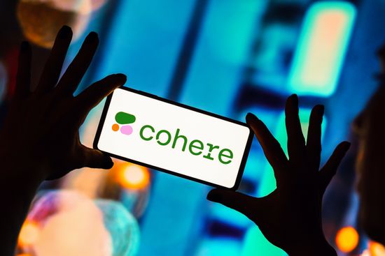 This Photo Illustration Cohere Logo Displayed Editorial Stock Photo ...