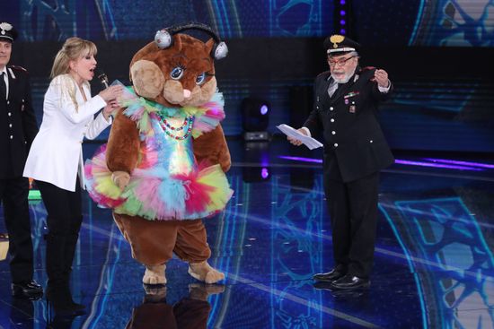 Hamster Milly Carlucci Nino Frassica Editorial Stock Photo - Stock ...