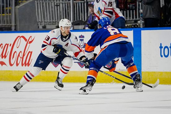 Springfield Thunderbirds Matthew Peca Left Skates Editorial Stock Photo ...