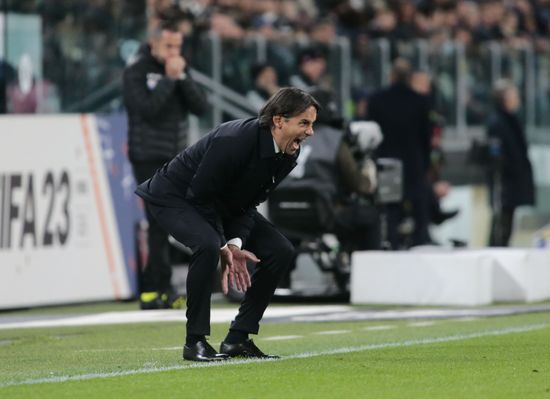 Simone Inzaghi Manager Fc Internazionale During Editorial Stock Photo ...