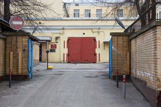 Main Entrance Lefortovo Prison Moscow Lefortovo Editorial Stock Photo ...