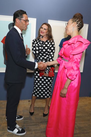 Greg Unis Brooke Shields Amy Sherald Editorial Stock Photo - Stock ...