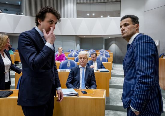 Hague Jesse Klaver Groenlinks Geert Wilders Editorial Stock Photo ...