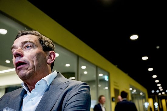 Hague Ruud Sondag Ceo Royal Schiphol Editorial Stock Photo - Stock ...