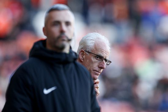 Blackpool Manager Mick Mccarthy Editorial Stock Photo - Stock Image ...