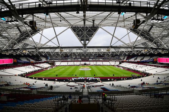 General View Inside London Stadium Ahead Editorial Stock Photo - Stock ...
