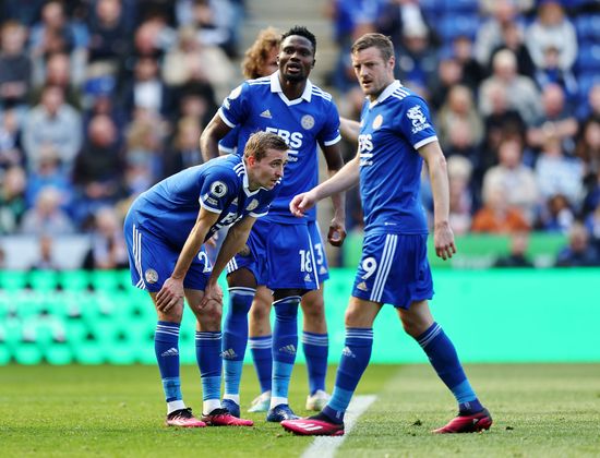 Daniel Amartey Timothy Castagne Jamie Vardy Editorial Stock Photo ...
