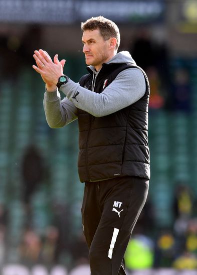 Matt Taylor Manager Rotherham United Editorial Stock Photo - Stock ...