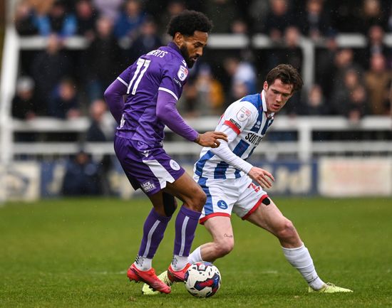 Jordan Roberts Stevenage Fends Off Daniel Editorial Stock Photo - Stock ...