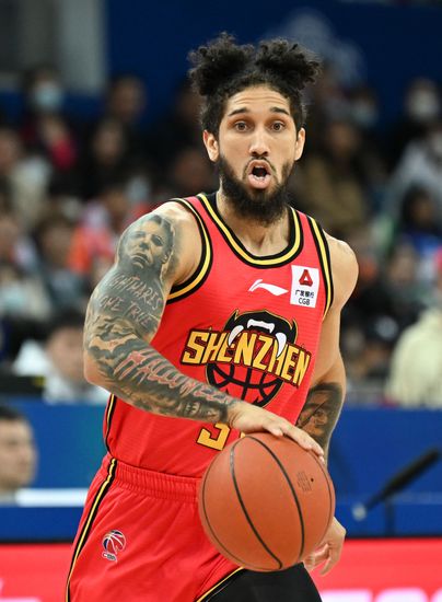 Askia Booker Shenzhen Leopards Competes During Editorial Stock Photo ...