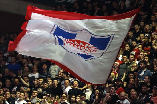 Flag Olympiacos Piraeus Editorial Stock Photo - Stock Image | Shutterstock