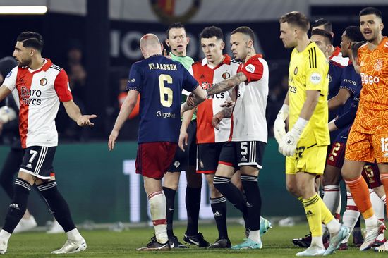 Rotterdam Lr Davy Klaassen Ajax Blood Editorial Stock Photo - Stock ...