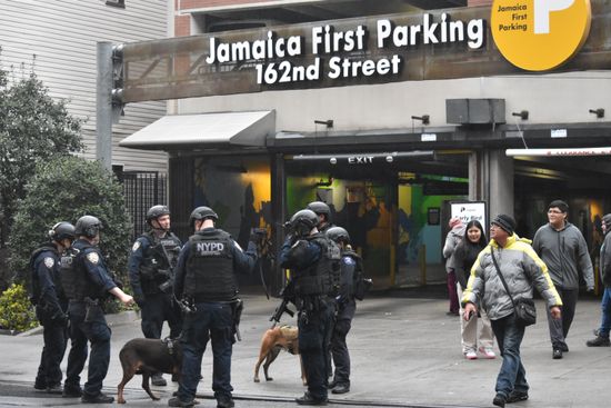 K9 Emergency Services Unit Officers Present Editorial Stock Photo ...