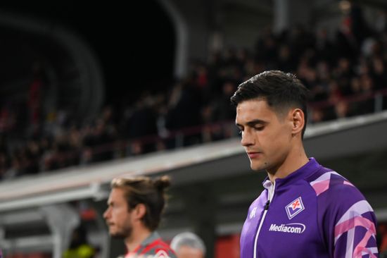 Martinez Quarta Lucas Acf Fiorentina During Editorial Stock Photo ...