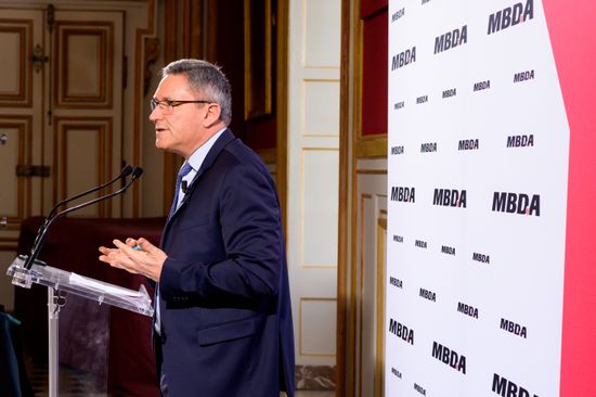 Eric Beranger Ceo Mbda Missile Systems Editorial Stock Photo - Stock ...