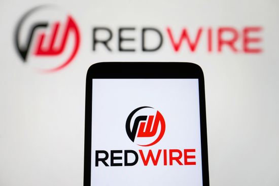 This Photo Illustration Redwire Corporation Logo Editorial Stock Photo ...