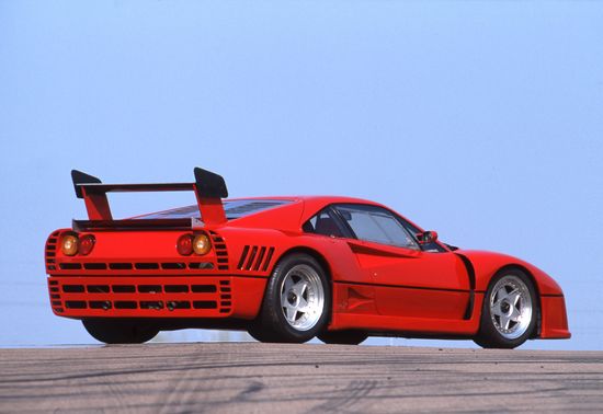 1986 Ferrari 288 Gto Evoluzione Editorial Stock Photo - Stock Image ...