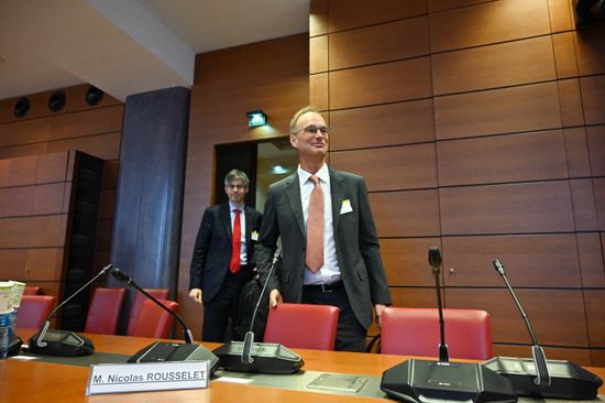 Nicolas Rousselet Chairman Ceo Rousselet Group Editorial Stock Photo ...