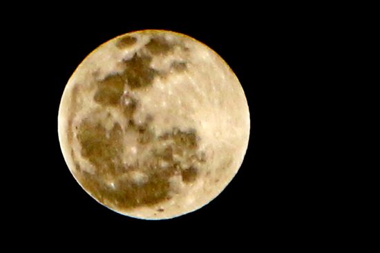 Full Moon Seen Antipolo City Philippines Editorial Stock Photo - Stock ...
