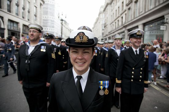 Members Royal Navy London Britain Editorial Stock Photo - Stock Image ...
