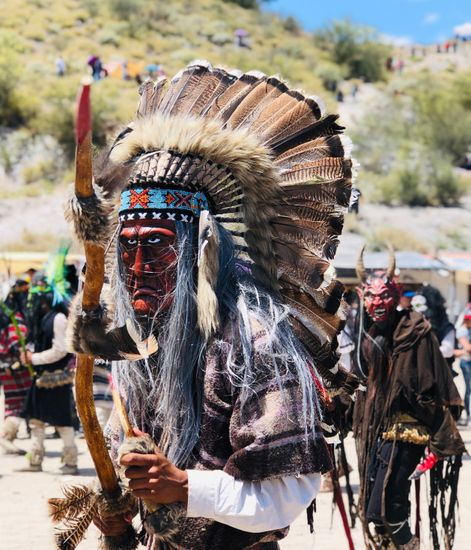 Members Yaqui Indigenous People Perform Rituals Editorial Stock Photo ...