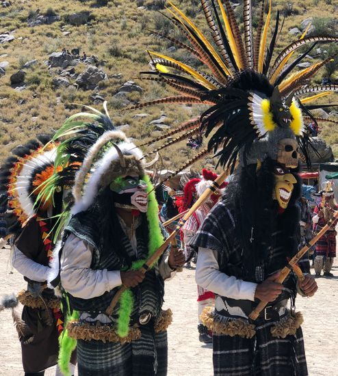 Members Yaqui Indigenous People Perform Rituals Editorial Stock Photo ...