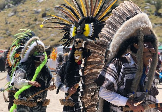 Members Yaqui Indigenous People Perform Rituals Editorial Stock Photo ...