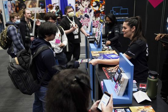 Guests Visit Hidive Booth Amc Anime Editorial Stock Photo - Stock Image ...