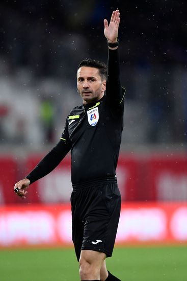 Referee Sebastian Coltescu Action During Game Editorial Stock Photo ...
