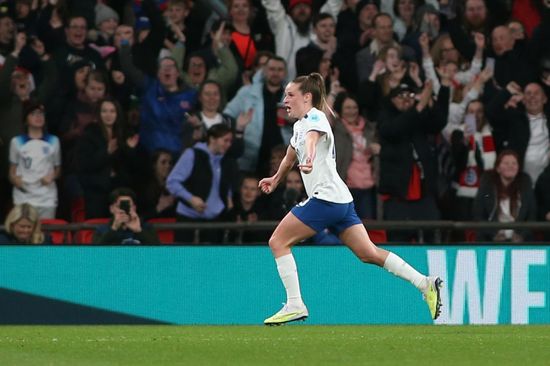 Ella Toone 10 England Goal Celebration Editorial Stock Photo - Stock ...