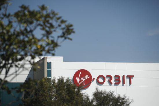 Virgin Orbit Signage Visable Outside Headquarters Editorial Stock Photo ...