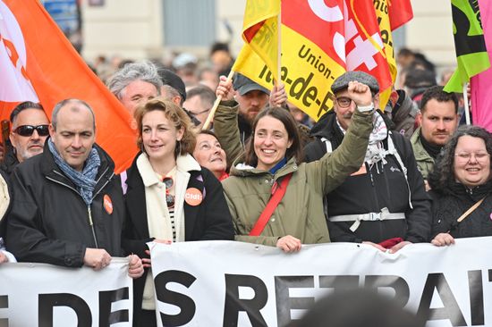 French Cgt Trade Union General Secretary Editorial Stock Photo - Stock ...