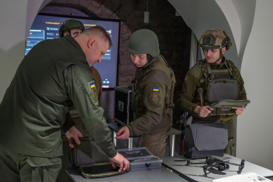 Military Personnel Stand Uniforms Near Various Editorial Stock Photo ...