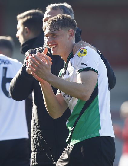 Plymouth Argyle Player Ben Waine Celebrates Editorial Stock Photo ...