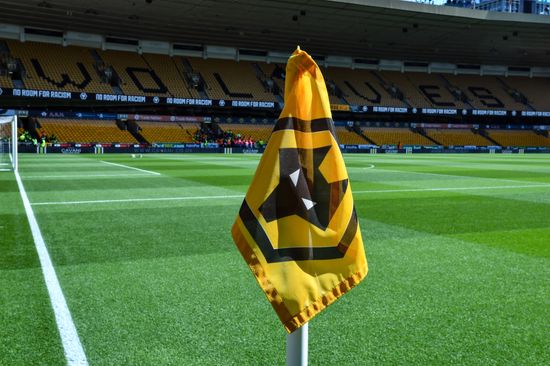 Wolves Corner Flag Molineux Stadium Wolverhampton Editorial Stock Photo ...